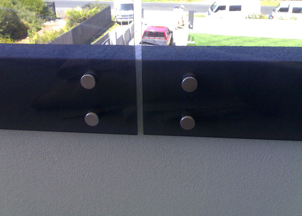 #2 Balustrade Frameless Glass & Stainless Steel Pin Fixings – Saward ...