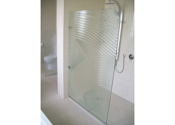 #2 Slumped Glass Showerscreens – Saward Glass Designs